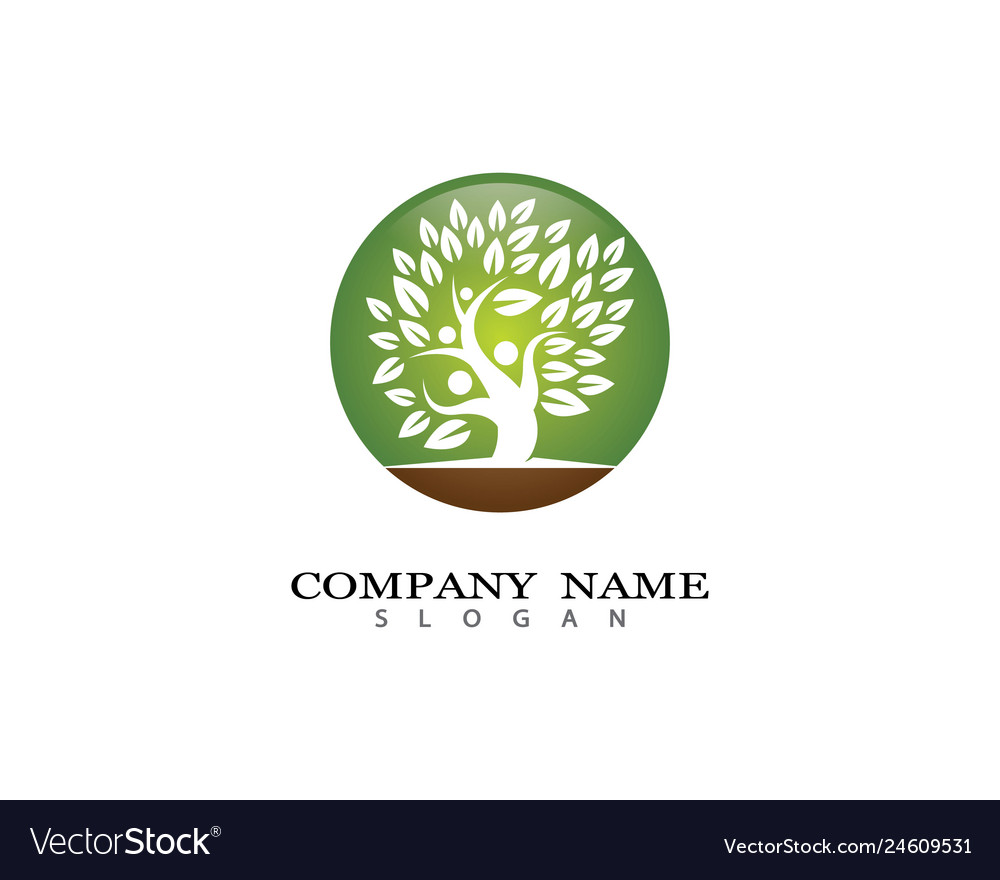 Tree symbol Royalty Free Vector Image - VectorStock