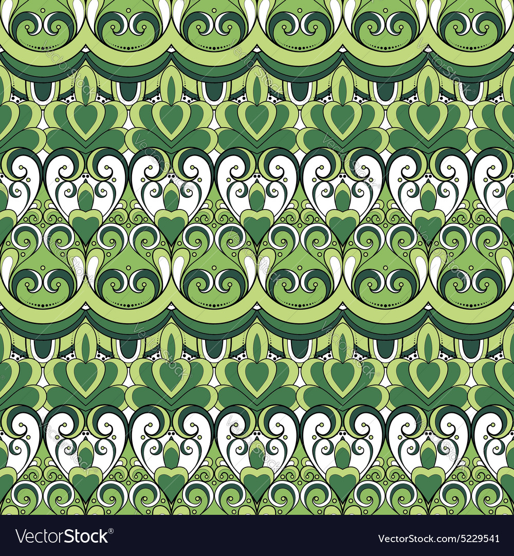 Seamless ornate pattern Royalty Free Vector Image