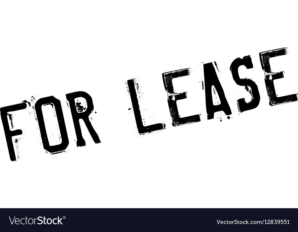For Lease Rubber Stamp Royalty Free Vector Image