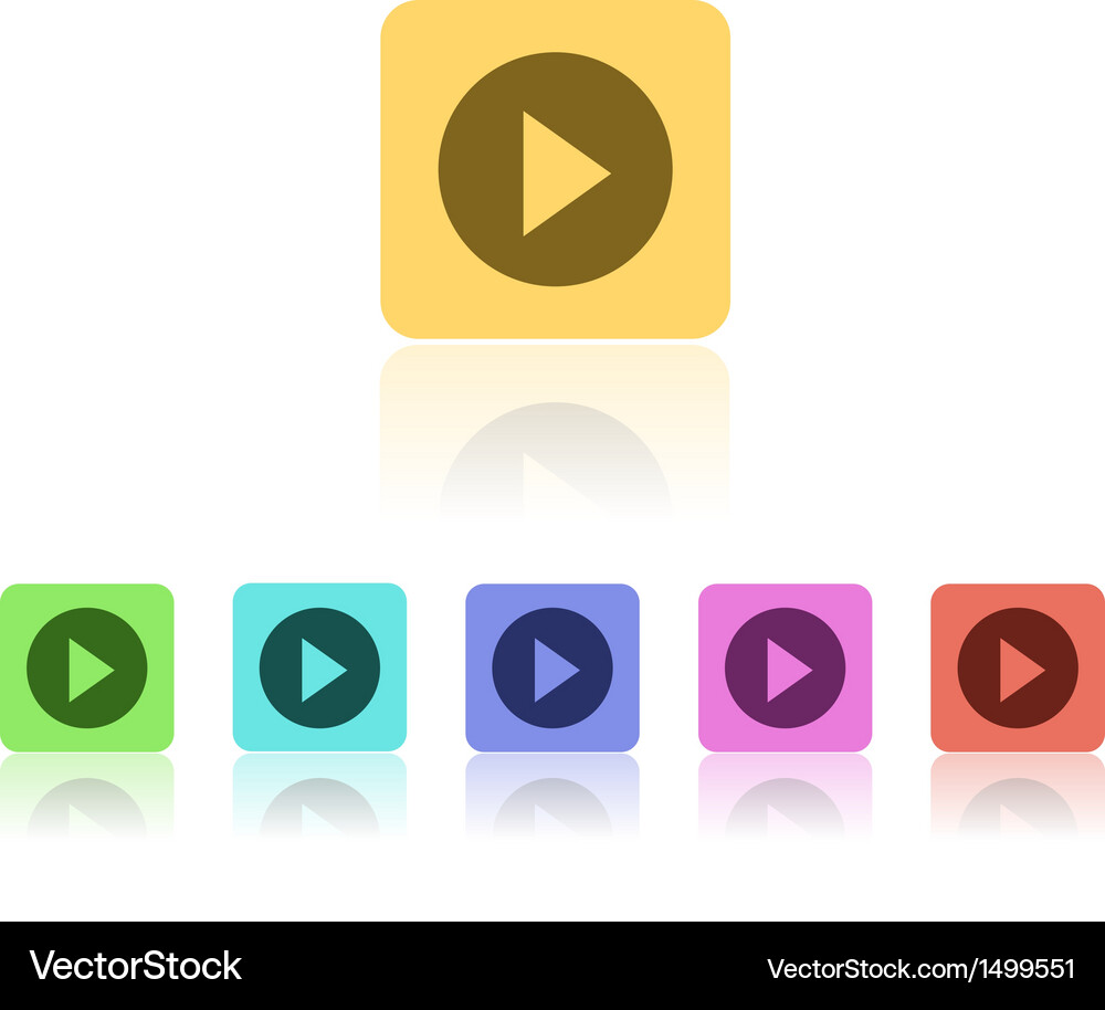 Modern flat icon set Royalty Free Vector Image