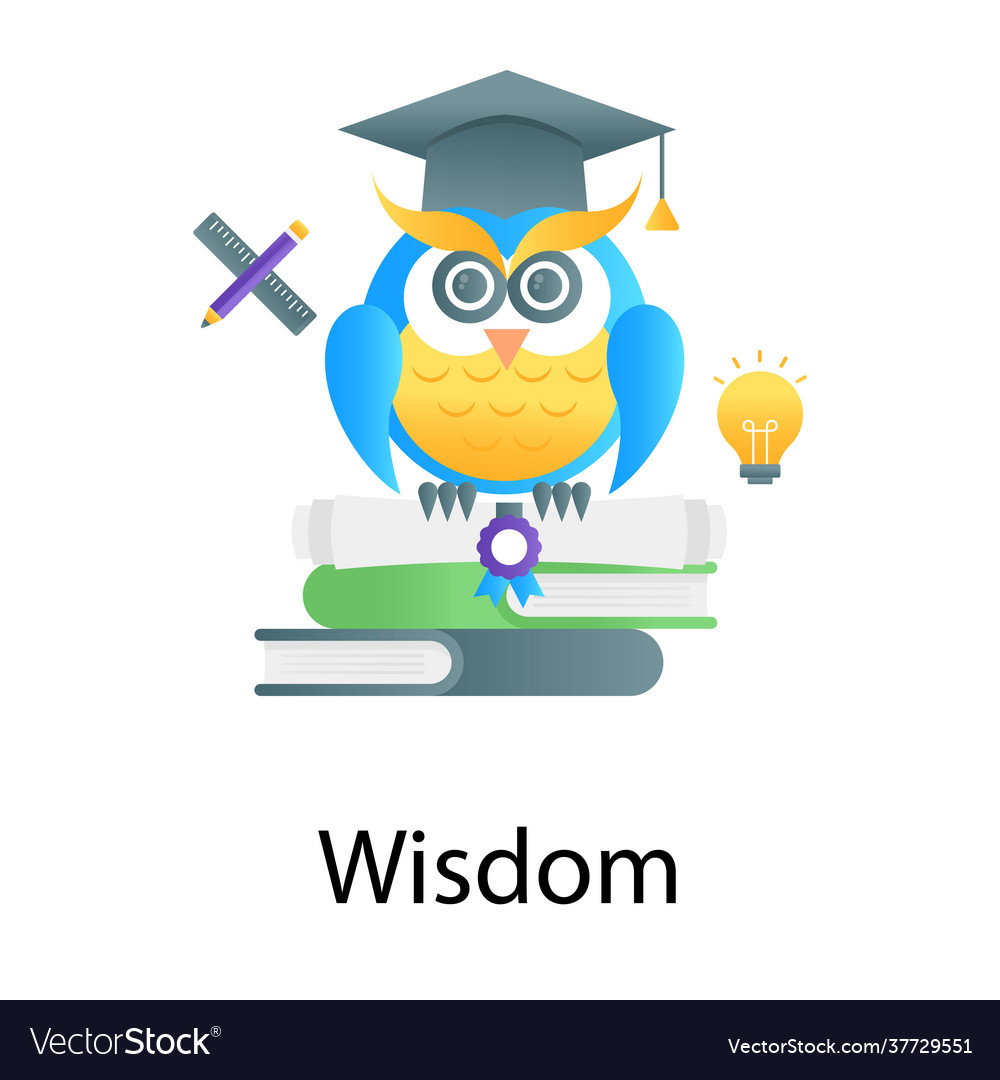 Wisdom Royalty Free Vector Image - VectorStock