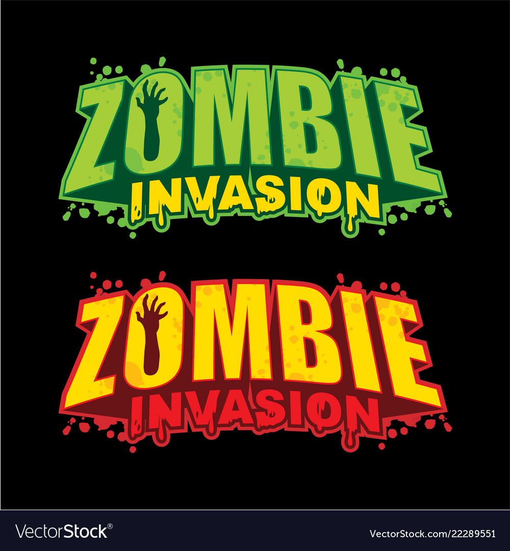 Zombie Logo Zombie Logo Stock Illustrations – 4,644 Zombie Logo
