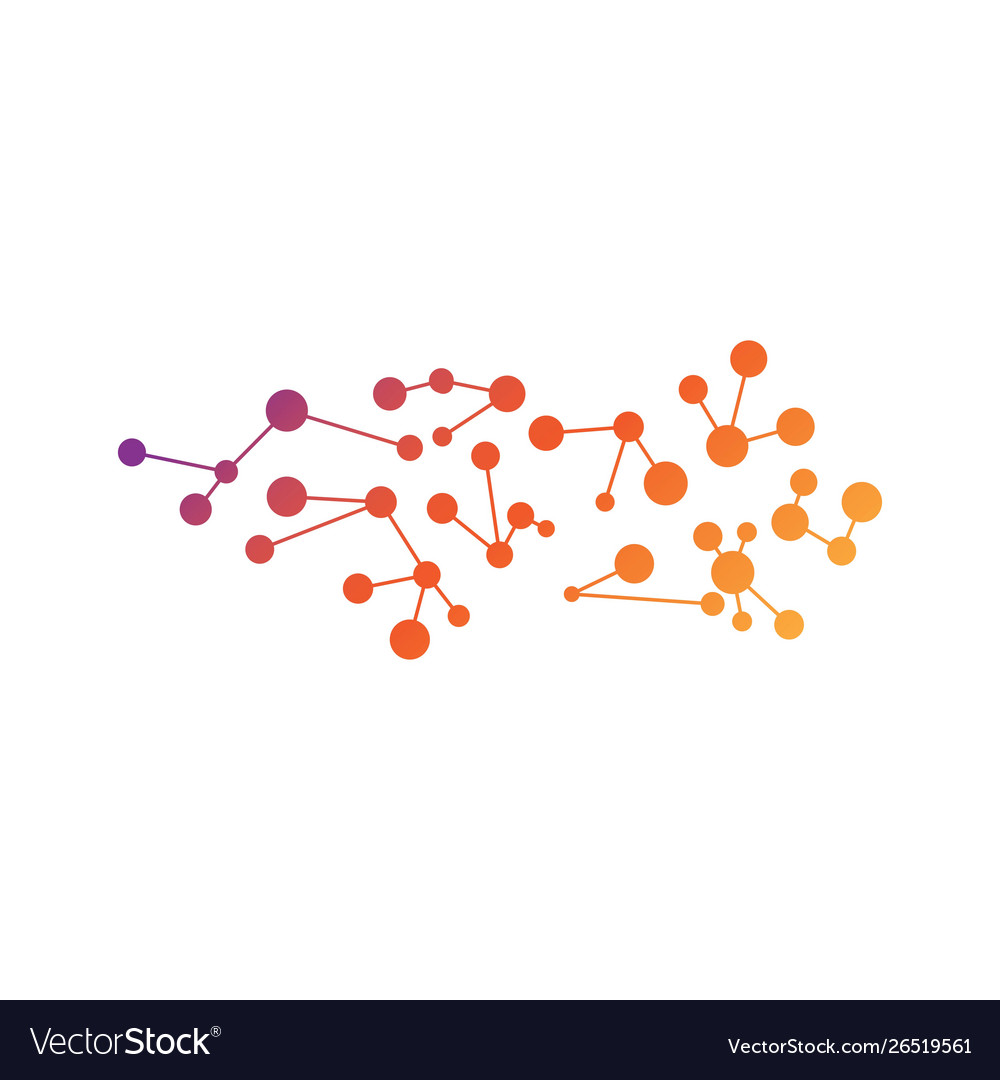 Molecule design Royalty Free Vector Image - VectorStock
