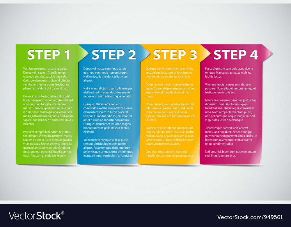 Steps Royalty Free Vector Image - VectorStock