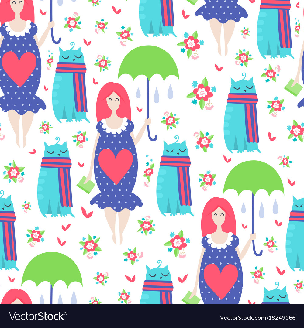 Seamless pattern Royalty Free Vector Image - VectorStock