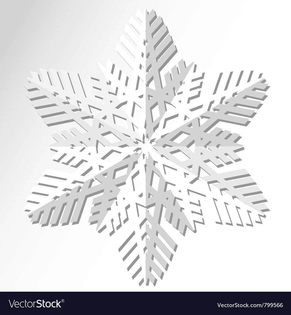 Snowflakes Royalty Free Vector Image - Vectorstock