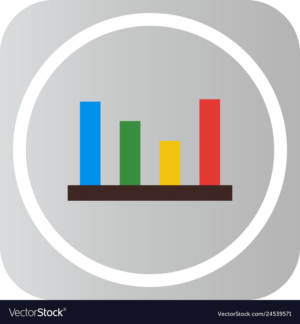 Bars icon Royalty Free Vector Image - VectorStock