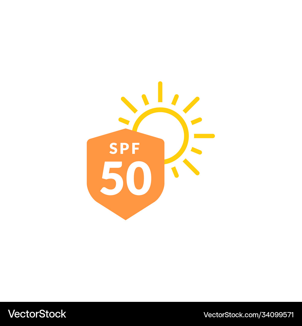 Uv radiation sun block icon solar ultraviolet Vector Image