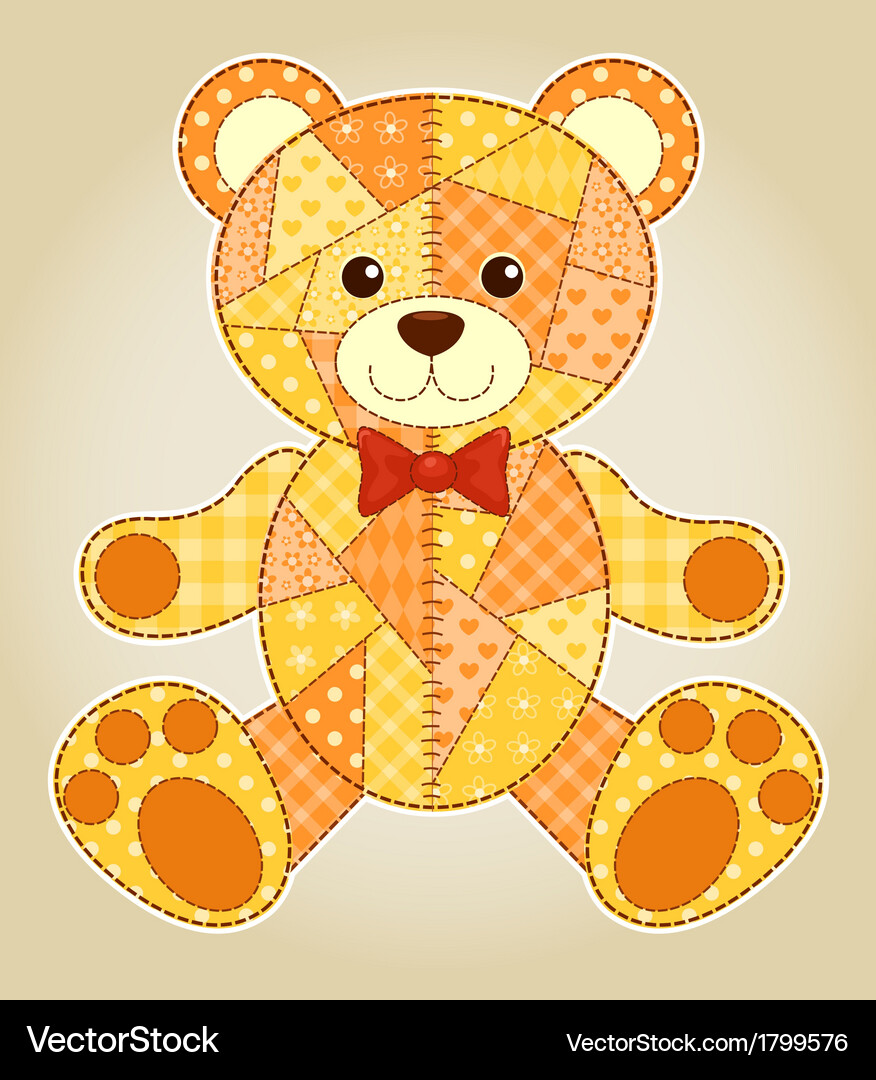 Application bear Royalty Free Vector Image - VectorStock