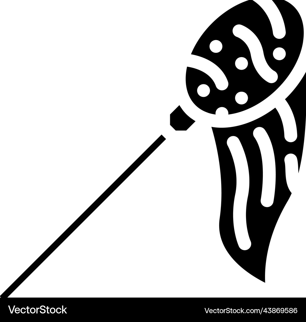 Campaign follow up glyph icon Royalty Free Vector Image