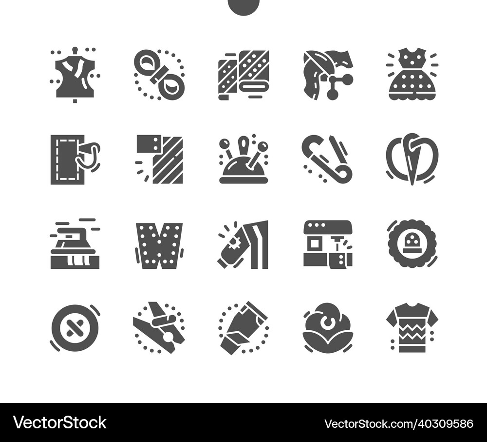 Textile fabrics for sewing tailored dress Vector Image