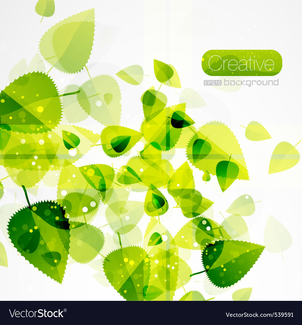 Nature transparency Royalty Free Vector Image - VectorStock