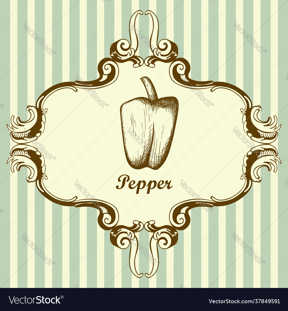 Pepper icon Royalty Free Vector Image - VectorStock