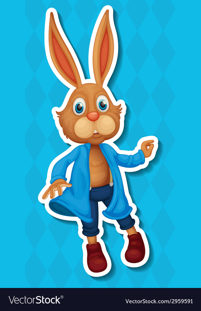 Rabbit Royalty Free Vector Image - VectorStock