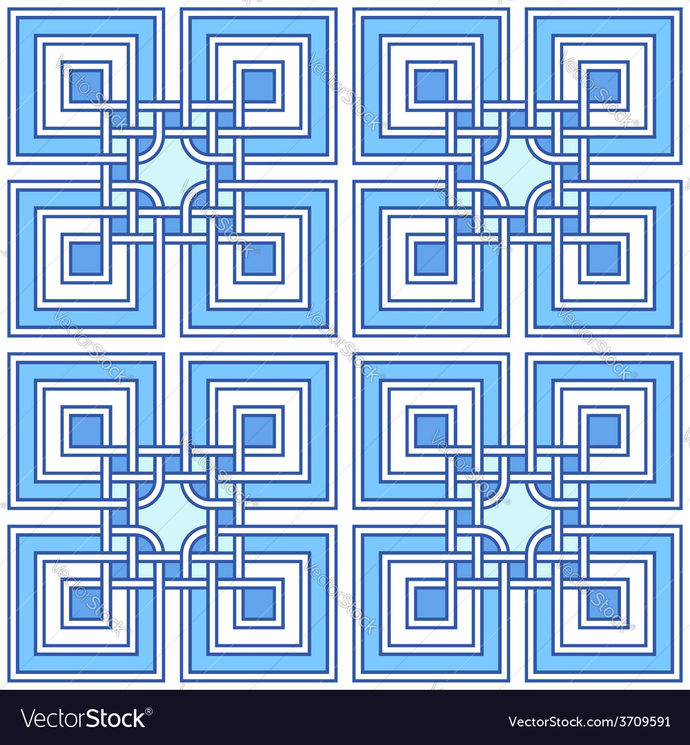 Tangled modern pattern Royalty Free Vector Image