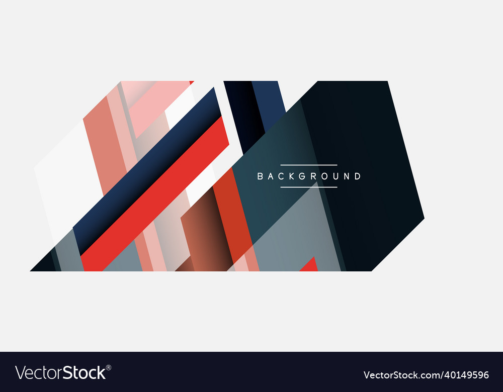 Background geometric diagonal square shapes Vector Image