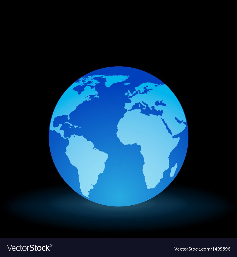 Digital light ball Royalty Free Vector Image - VectorStock