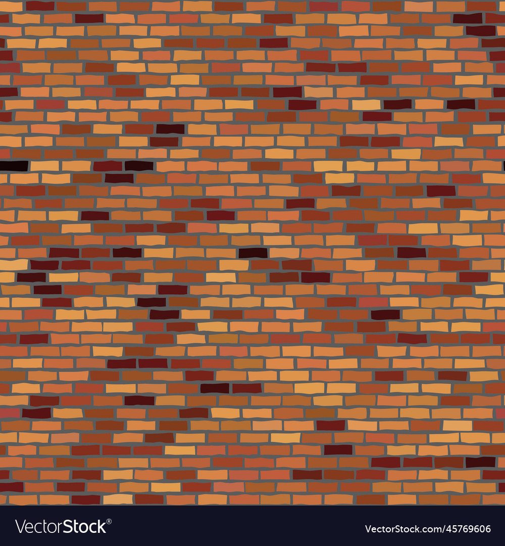 Seamless brick wall graphic Royalty Free Vector Image