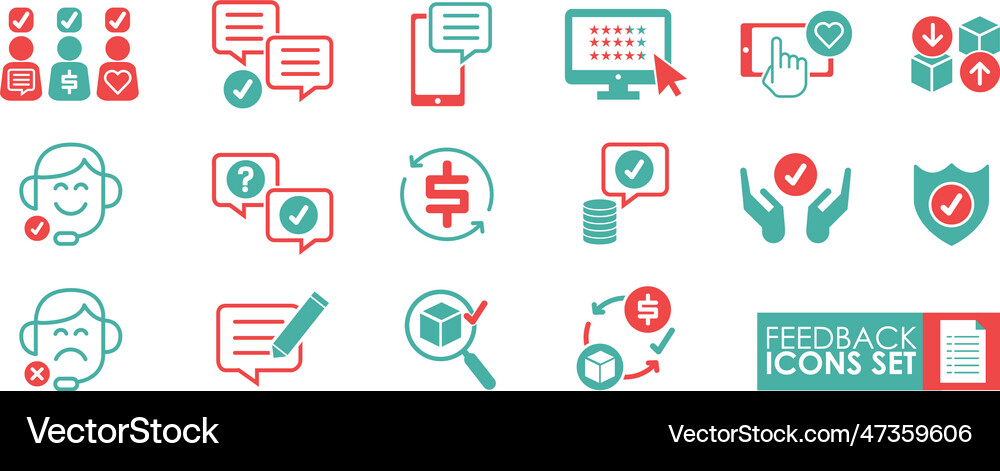 Vertical Feedback Icon