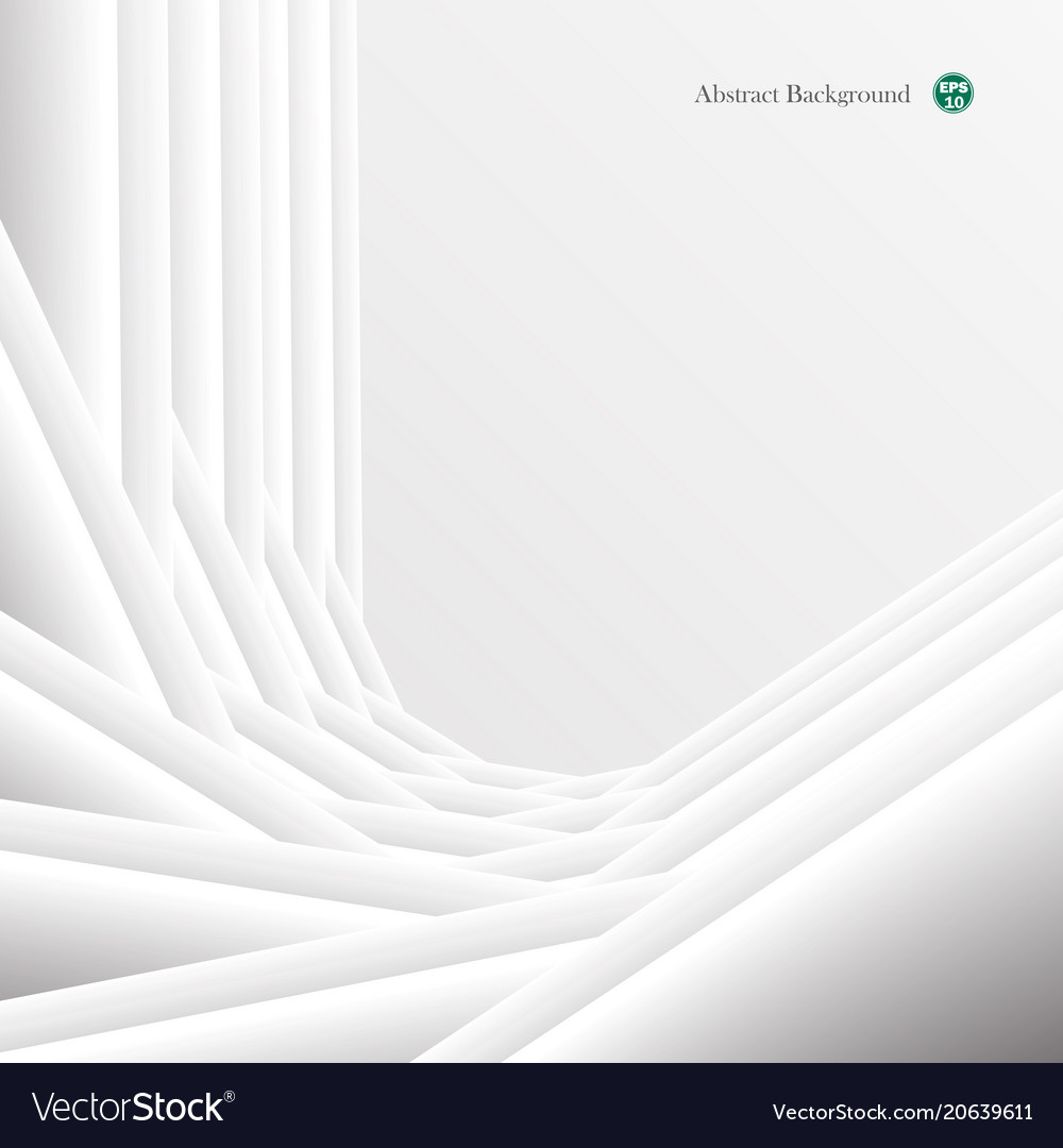 Abstract of geometric grey layers pattern make Vector Image