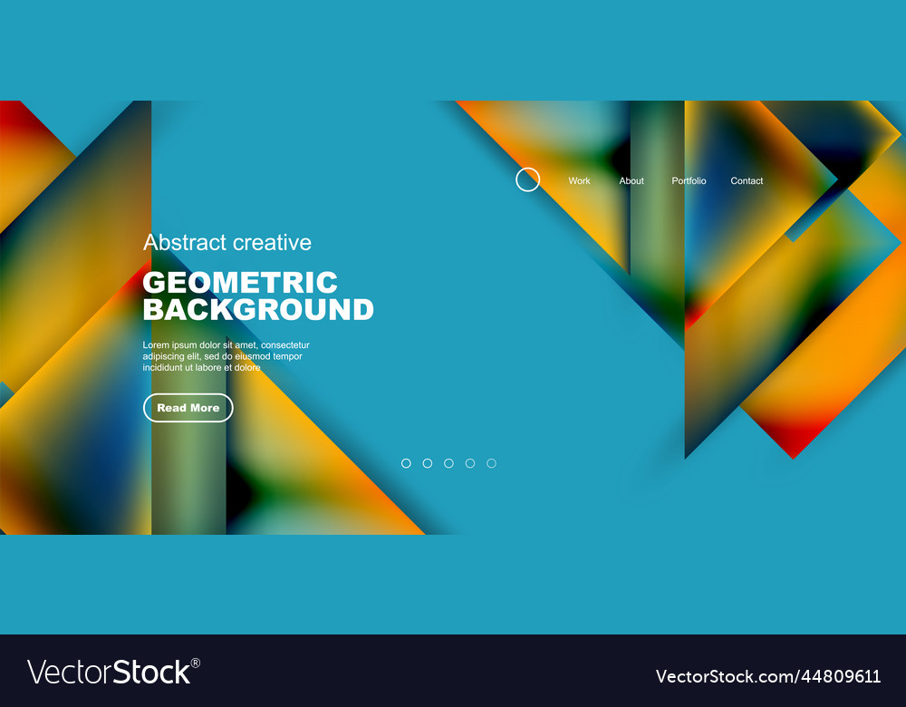Triangle abstract background Royalty Free Vector Image
