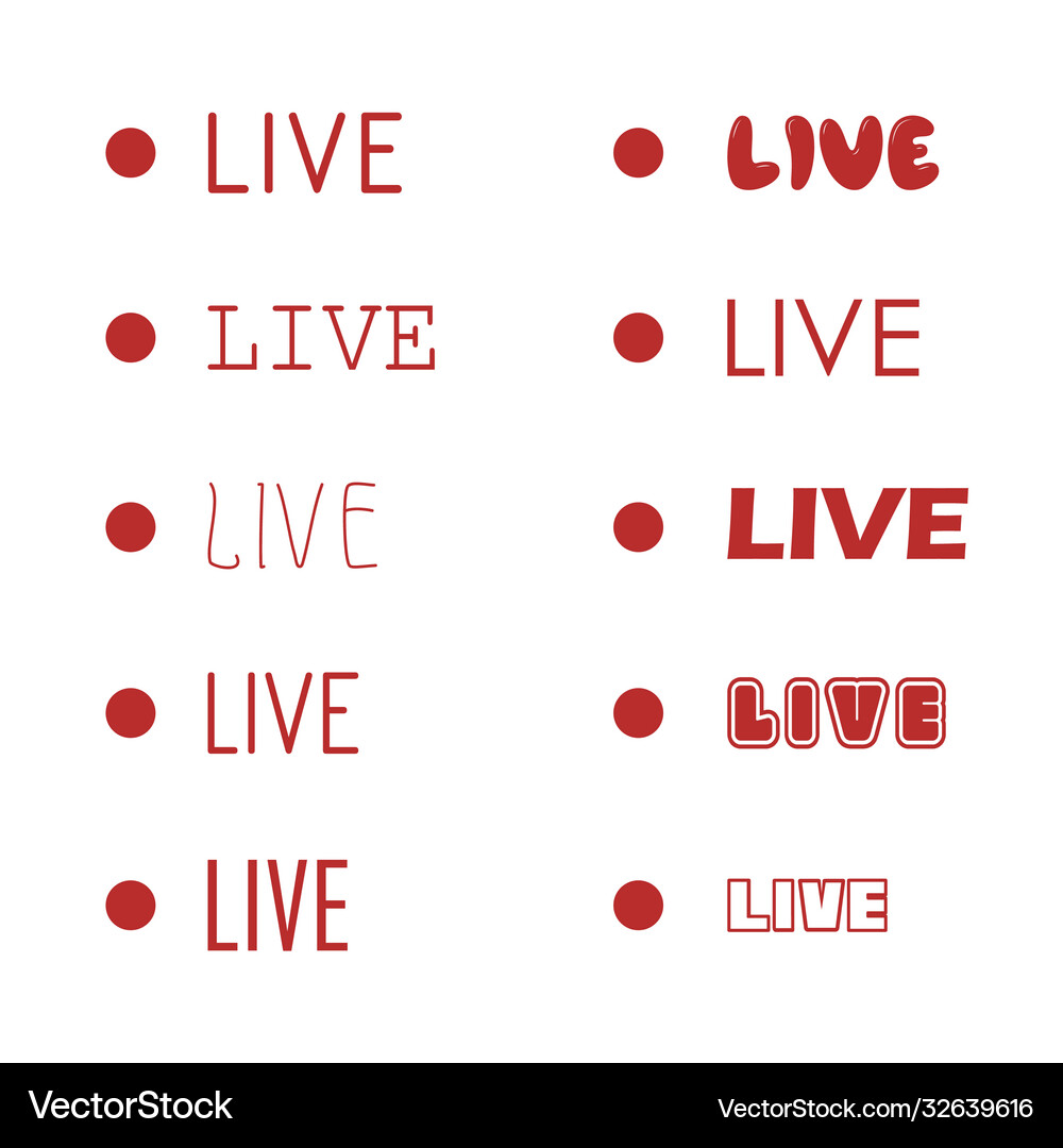 Tv news banner interface label strip Royalty Free Vector