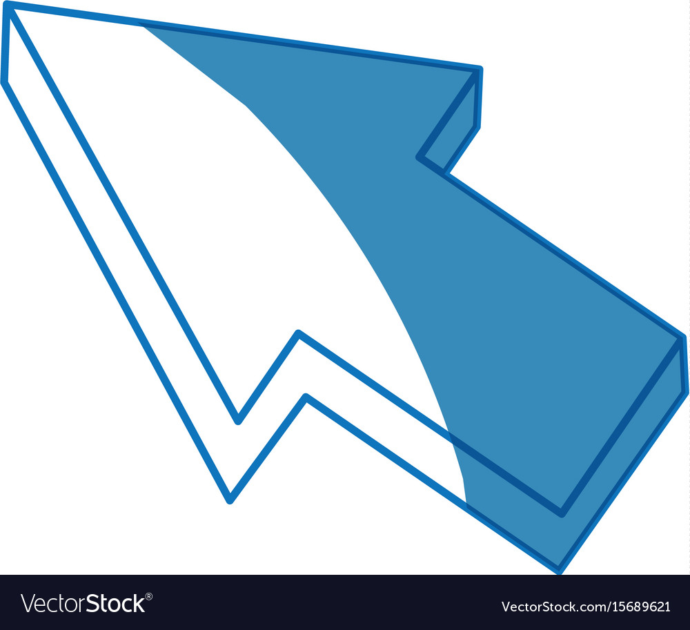 Arrow cursor direction pointer click Royalty Free Vector Arrow cursor direction pointer click Royalty Free Vector