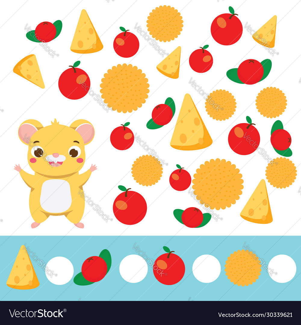 Mathematics educational children game study Vector Image