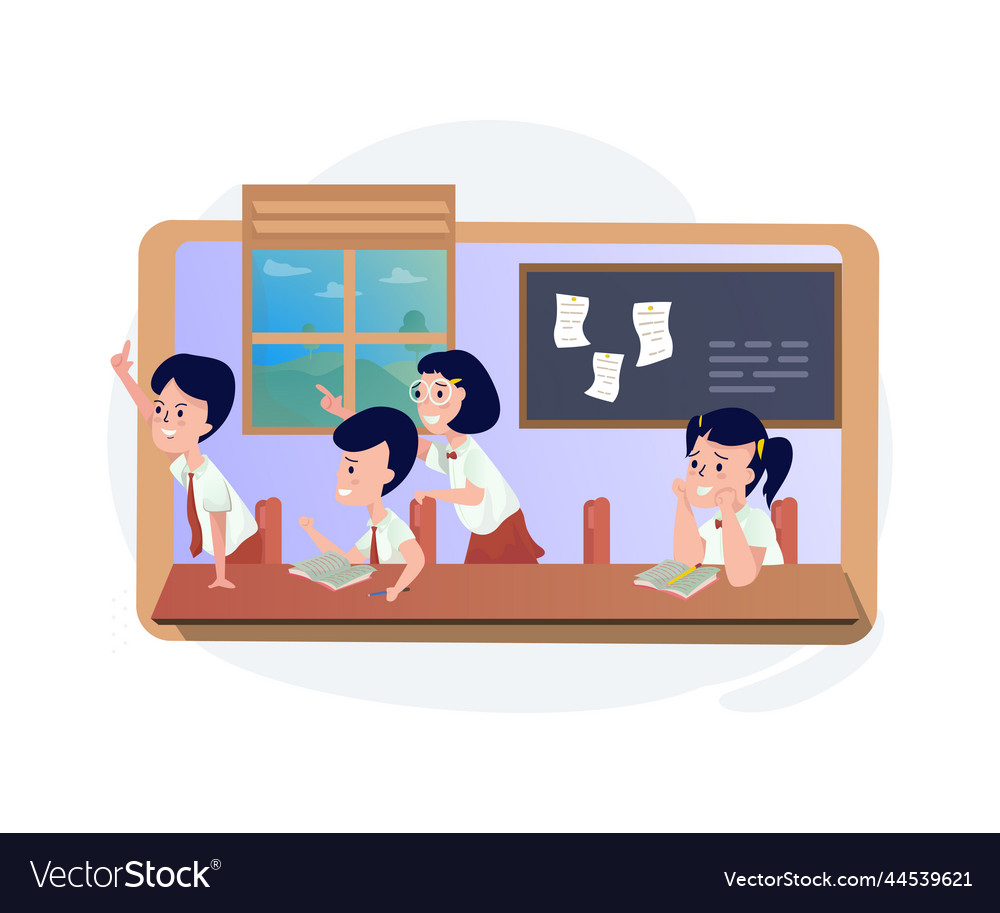 Online class e-learning Royalty Free Vector Image