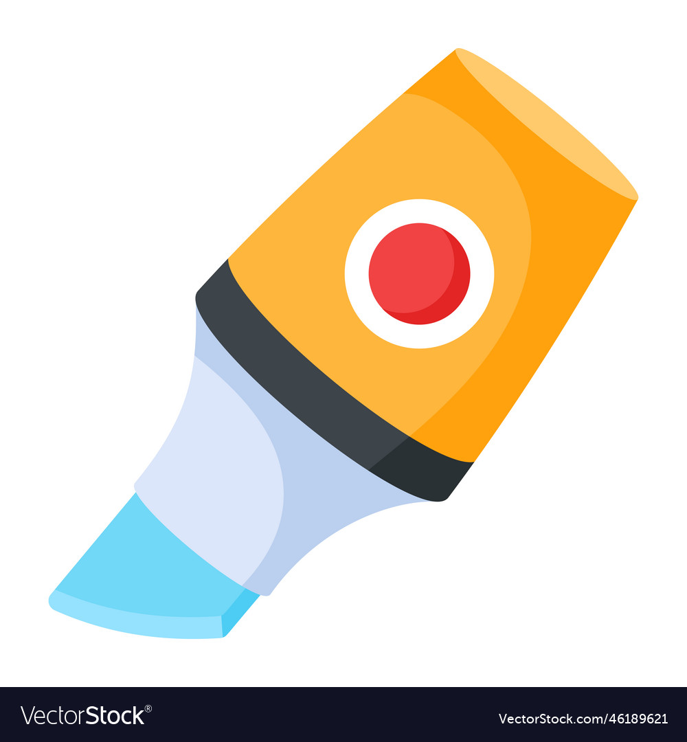 Pen marker Royalty Free Vector Image - VectorStock