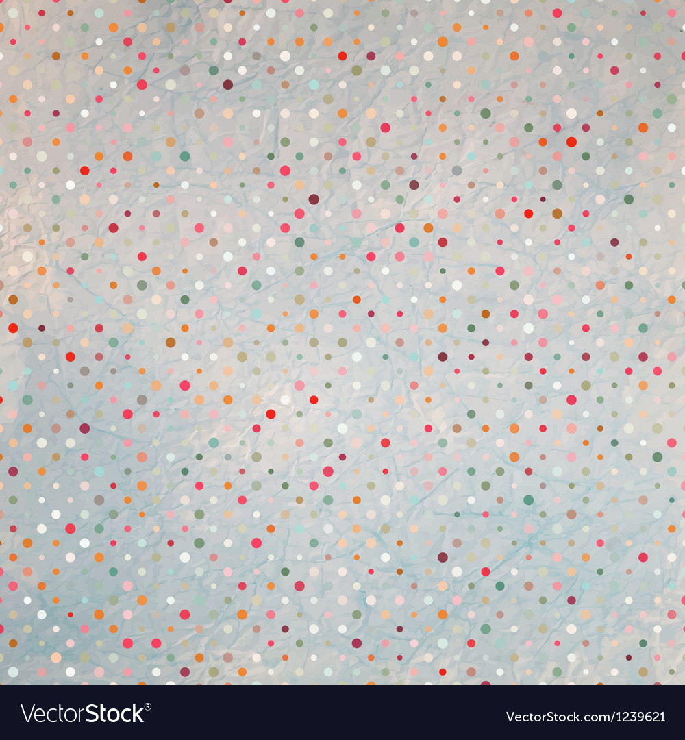 Polka dots pattern background Royalty Free Vector Image
