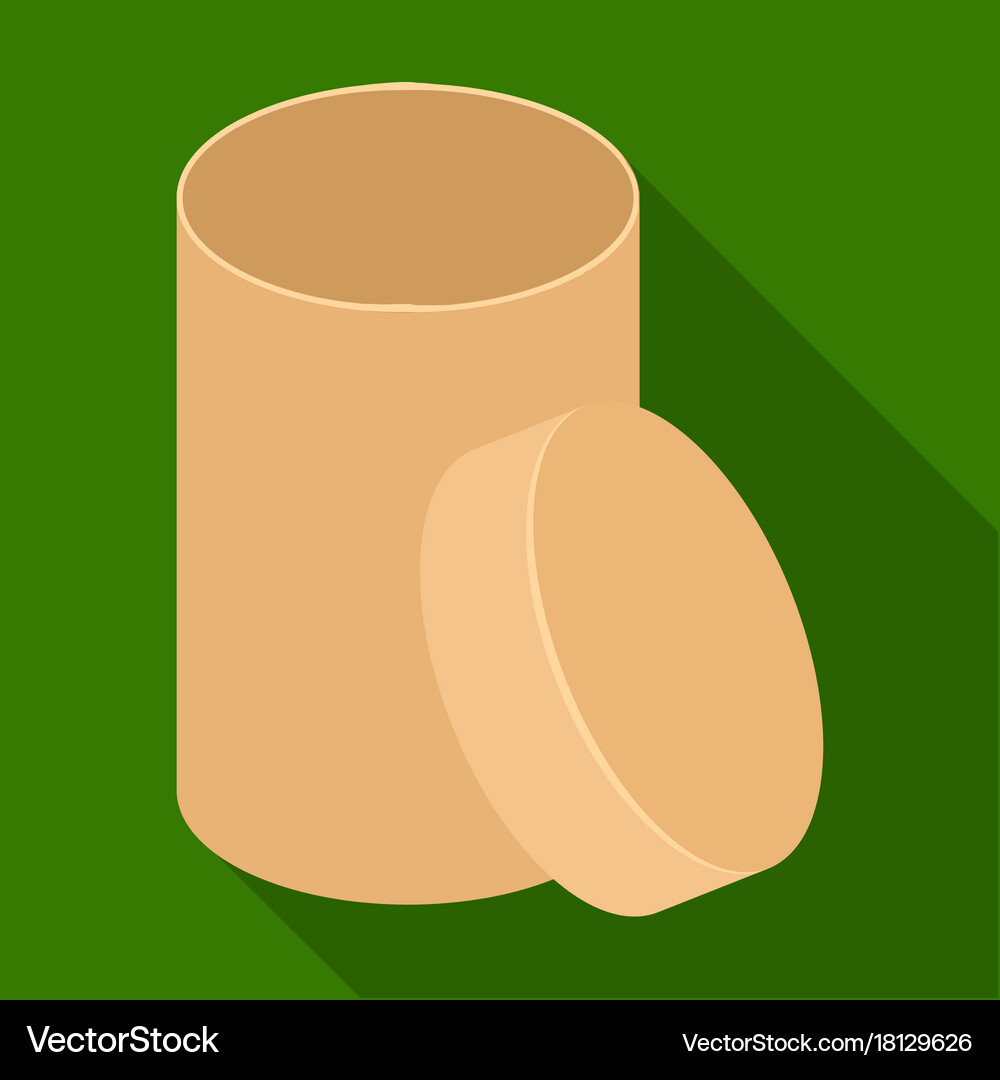 Box packing paper and other web icon in flat Vector Image