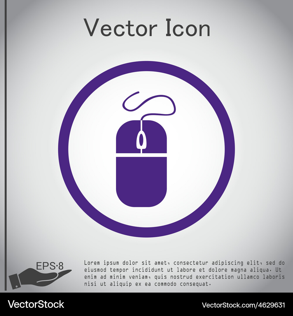 Computer mouse Royalty Free Vector Image - VectorStock