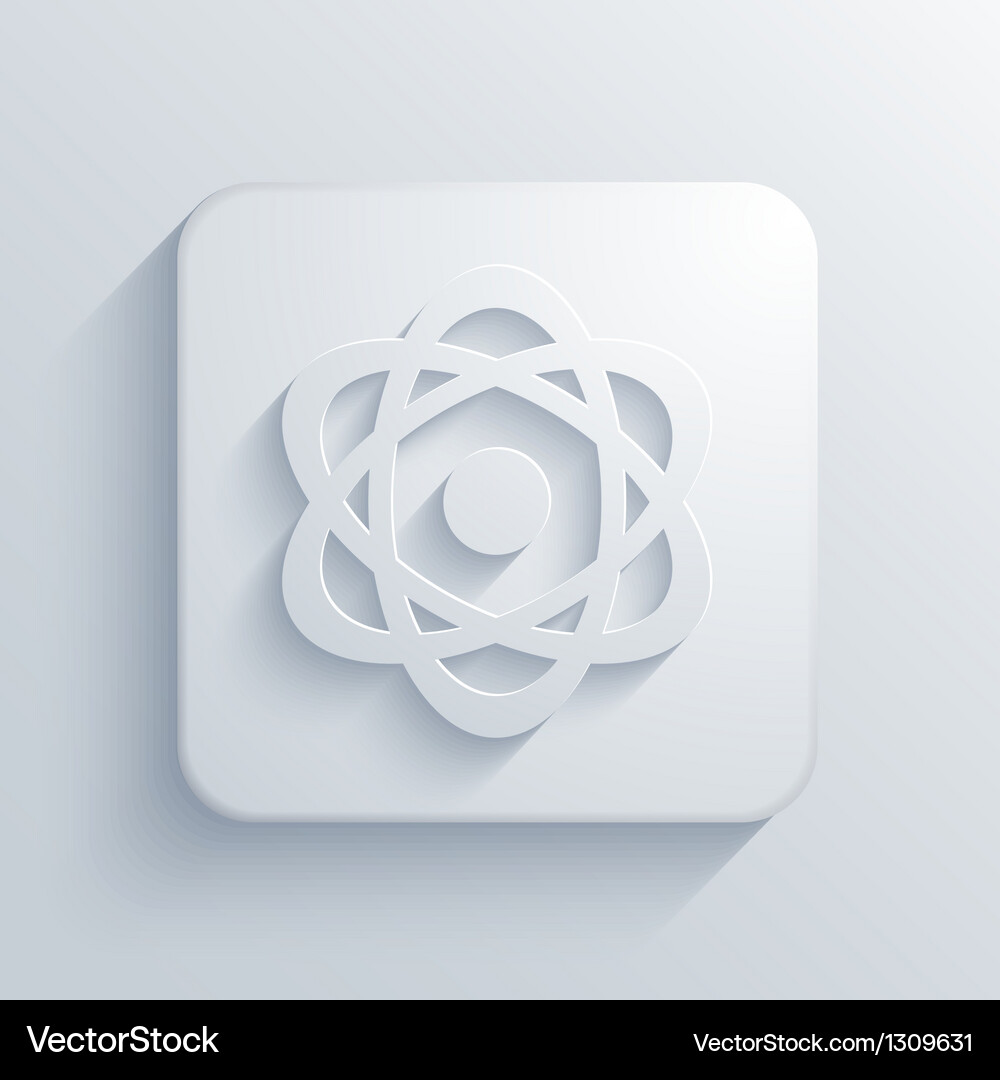 Light square icon eps10 Royalty Free Vector Image