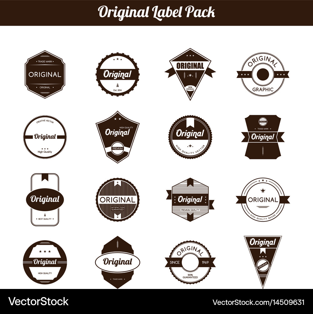 Premium quality and guarantee product label Vector Image