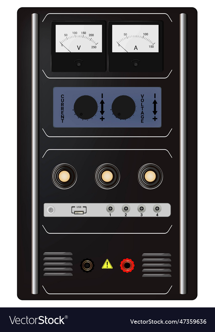 Control panel production panel Royalty Free Vector Image