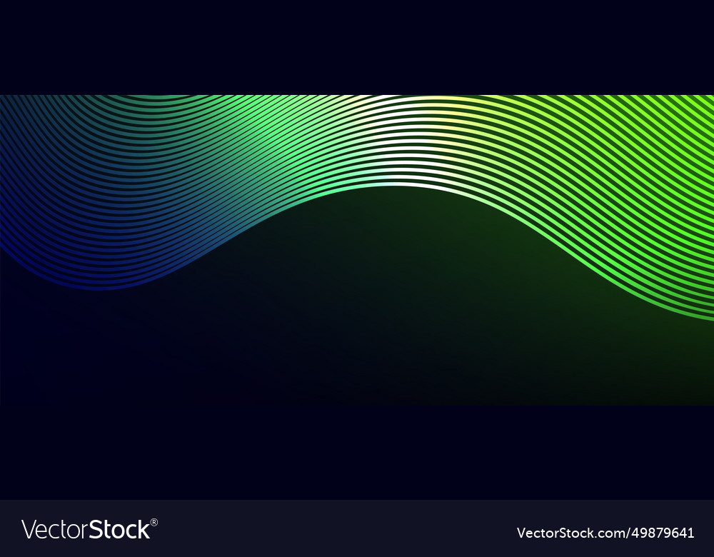Dynamic wave geometric design Royalty Free Vector Image