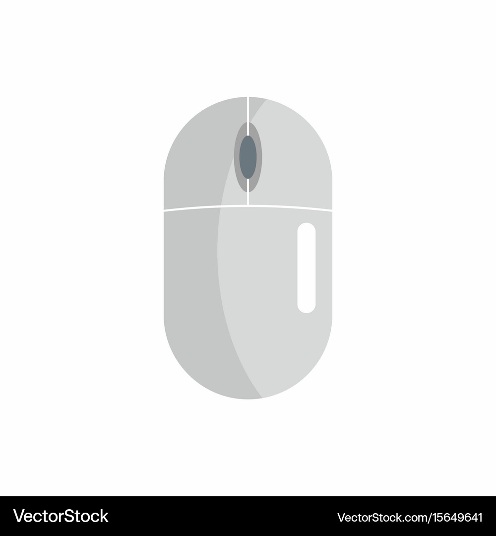 Flat hardware mouse icon for repair service design