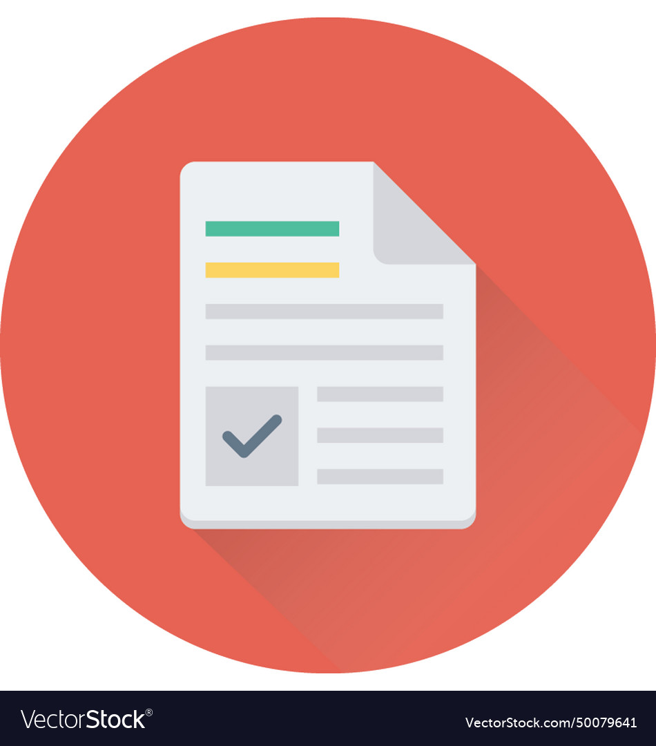 Text sheet icon Royalty Free Vector Image - VectorStock