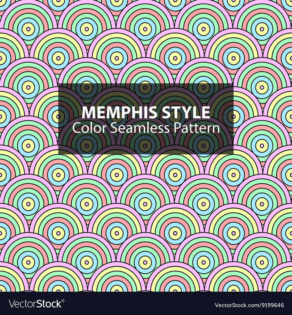 Abstract seamless vibrant pattern Royalty Free Vector Image