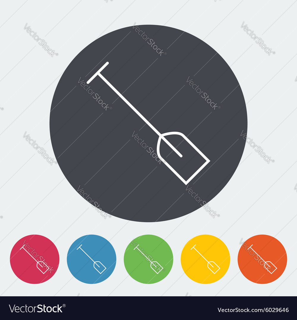 Paddle Royalty Free Vector Image - VectorStock