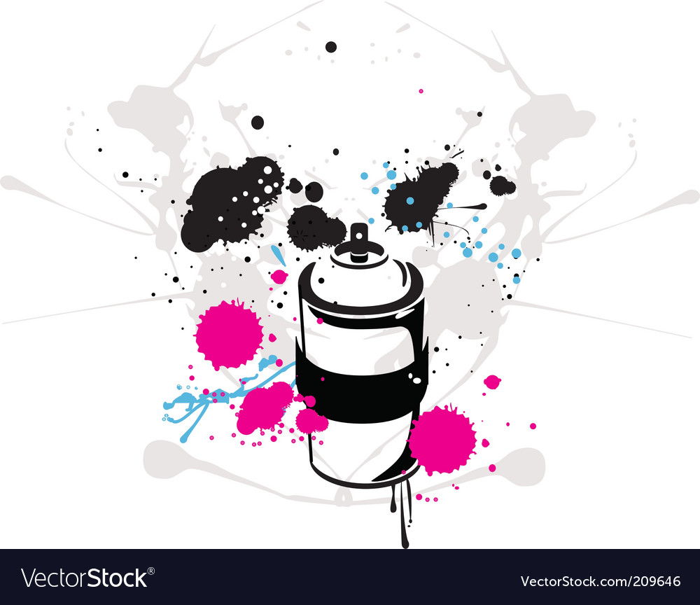 Spray can Royalty Free Vector Image - VectorStock