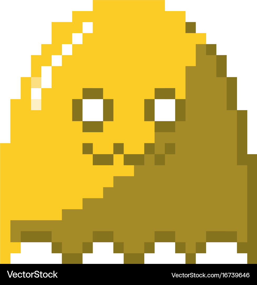 Video game virtual character to play in the Vector Image