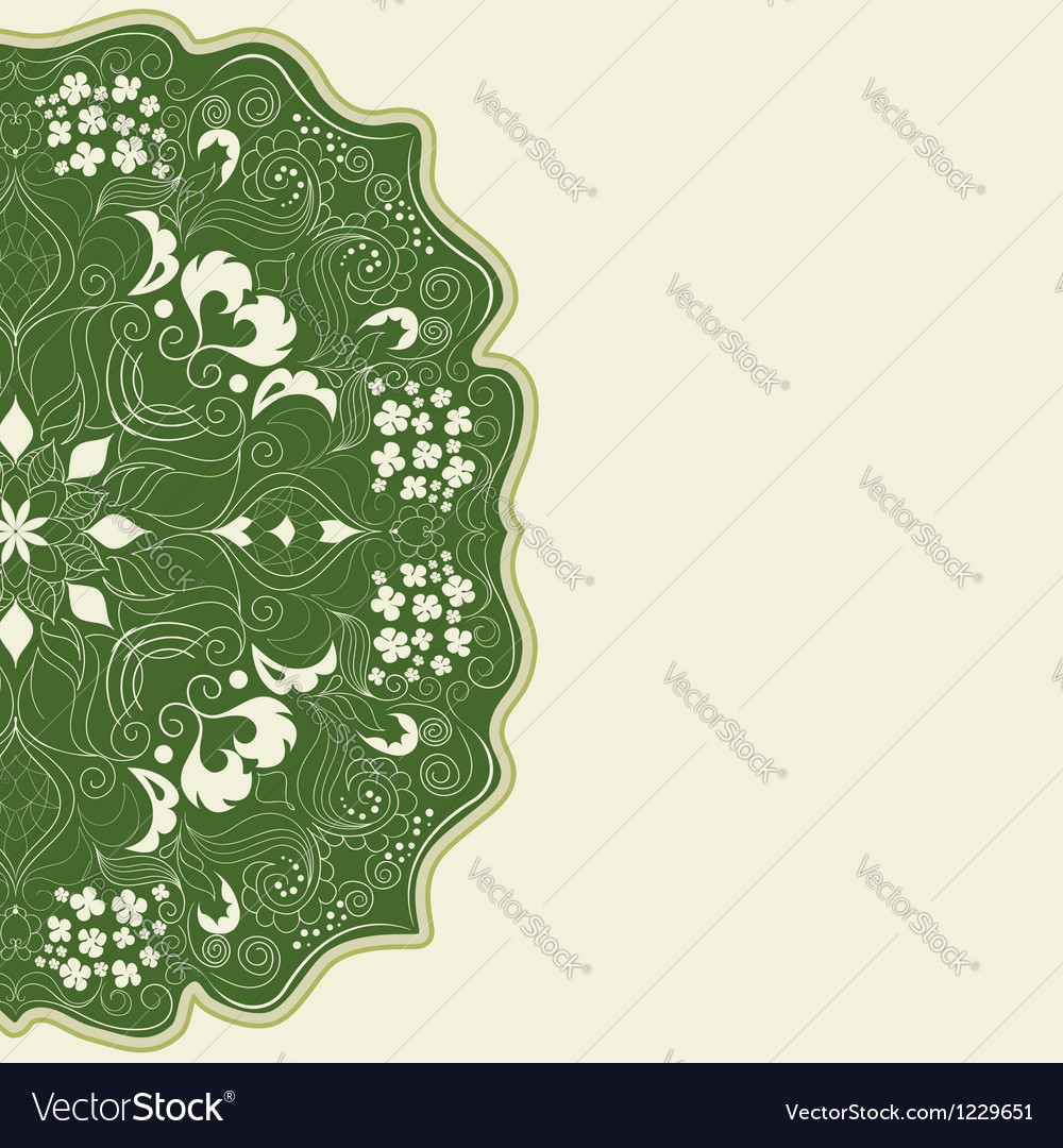 Decorative element border Royalty Free Vector Image