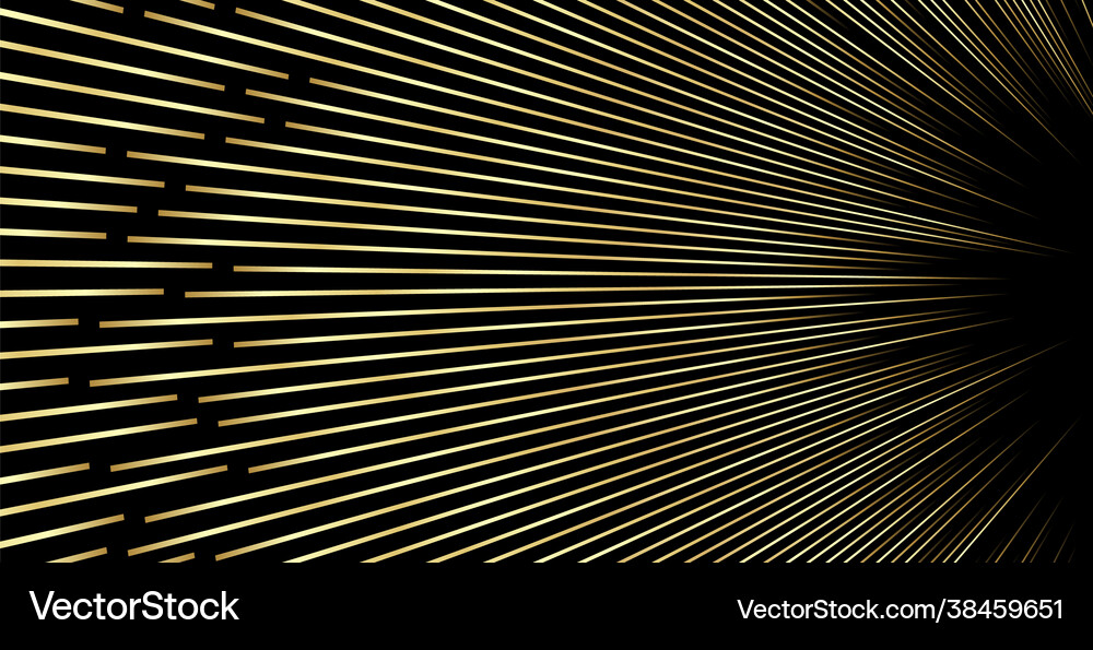 Stripe pattern gold luxury color gold glitter Vector Image