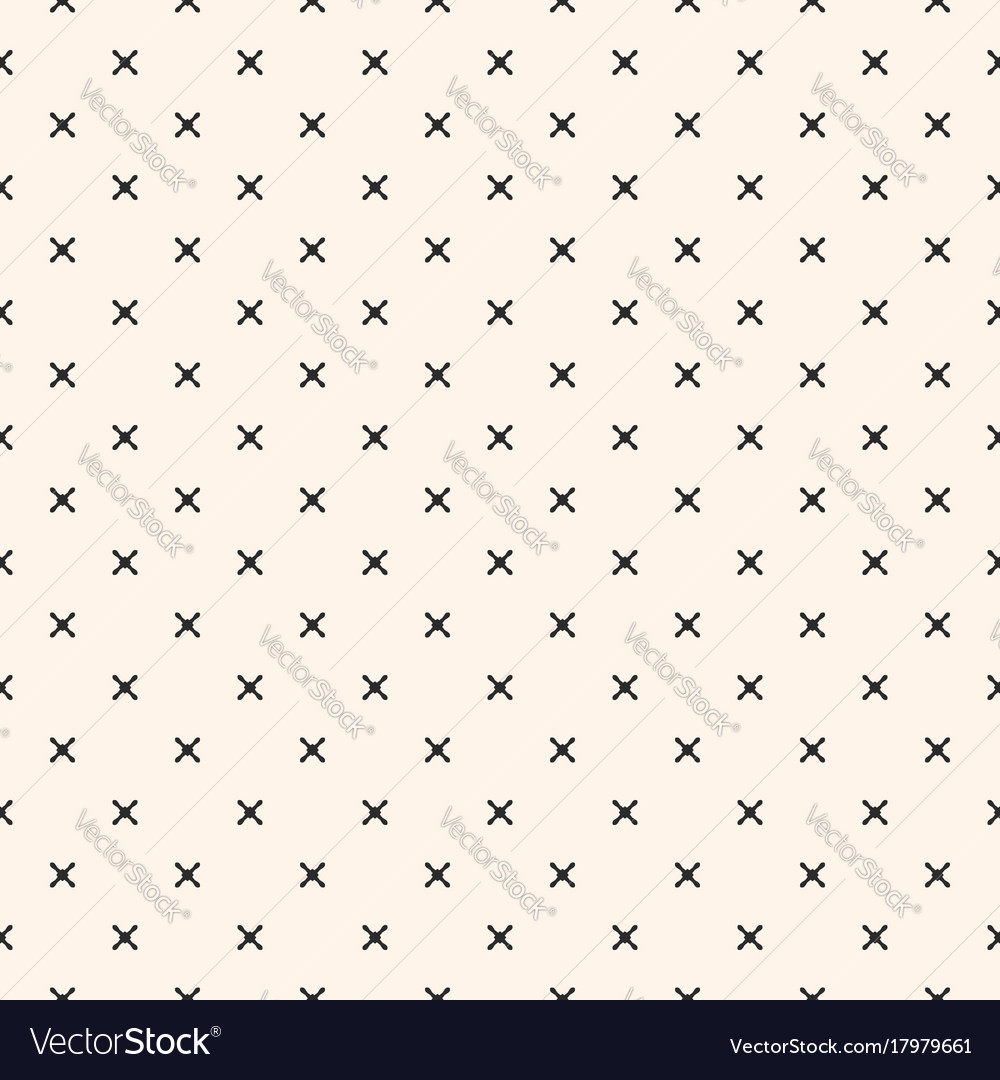 Minimalist texture geometric seamless pattern Vector Image