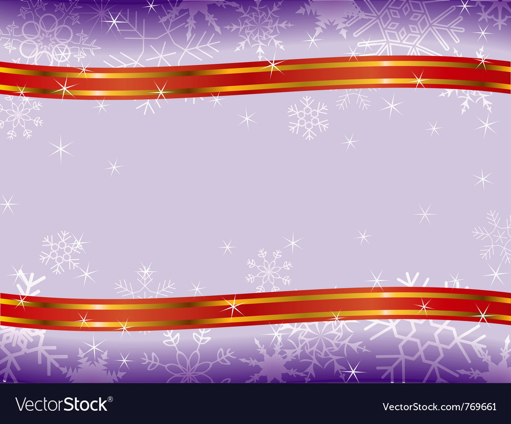 Winter christmas frame pattern Royalty Free Vector Image