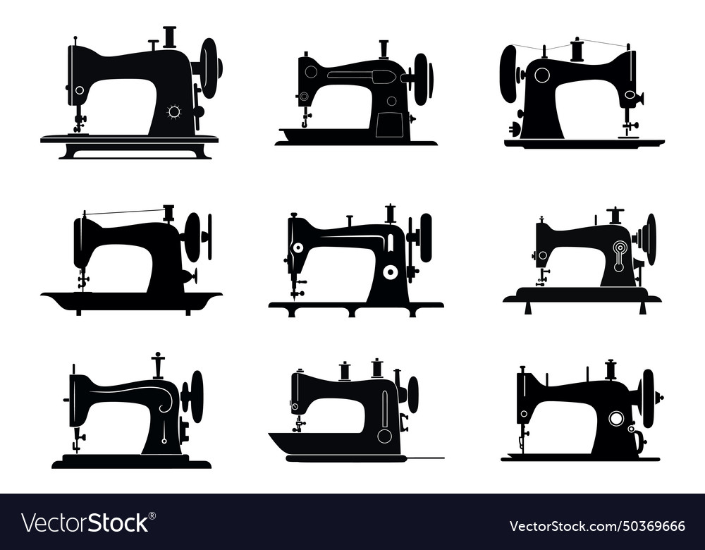 Sewing machine Royalty Free Vector Image - VectorStock