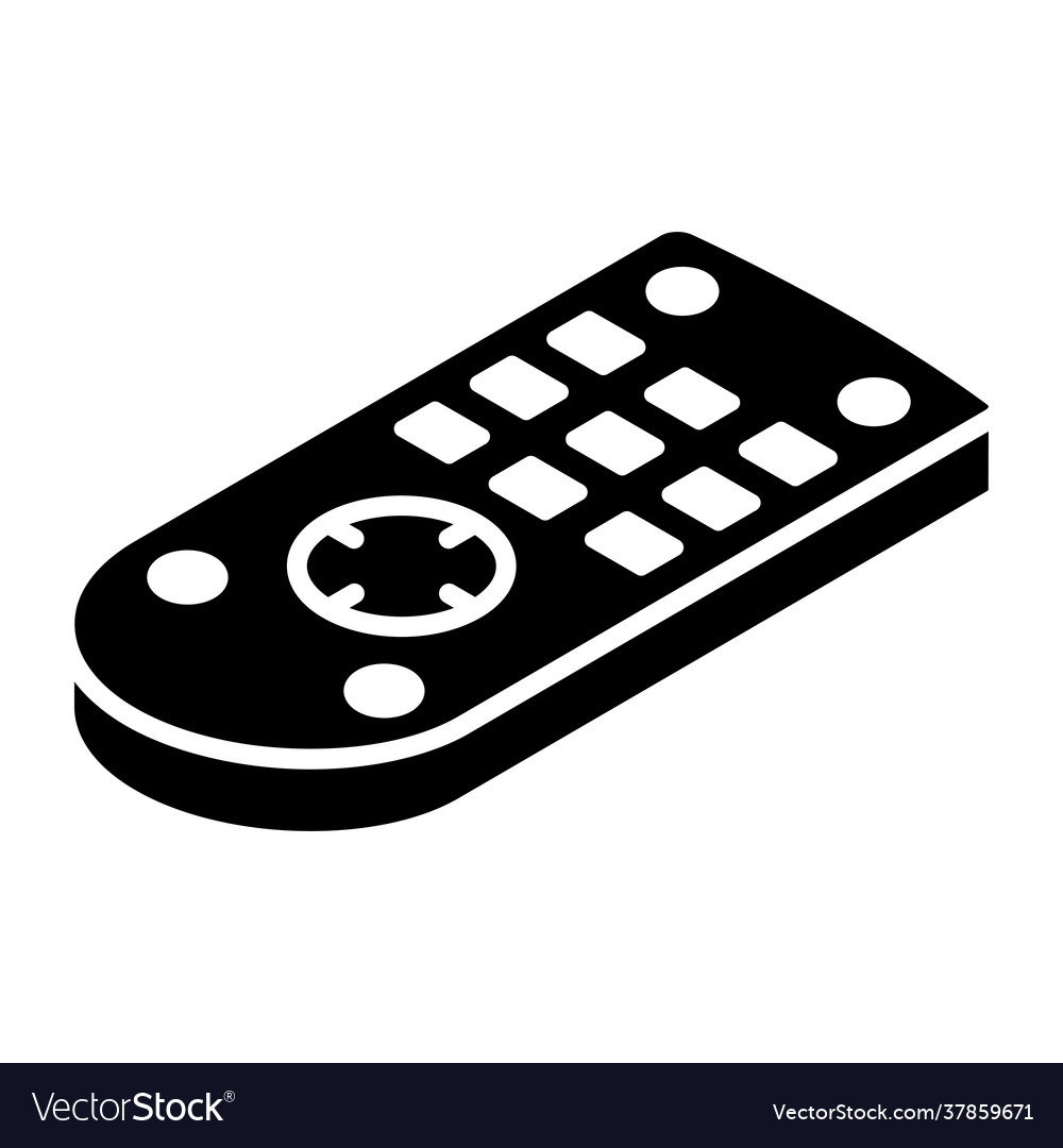 Ac remote Royalty Free Vector Image - VectorStock