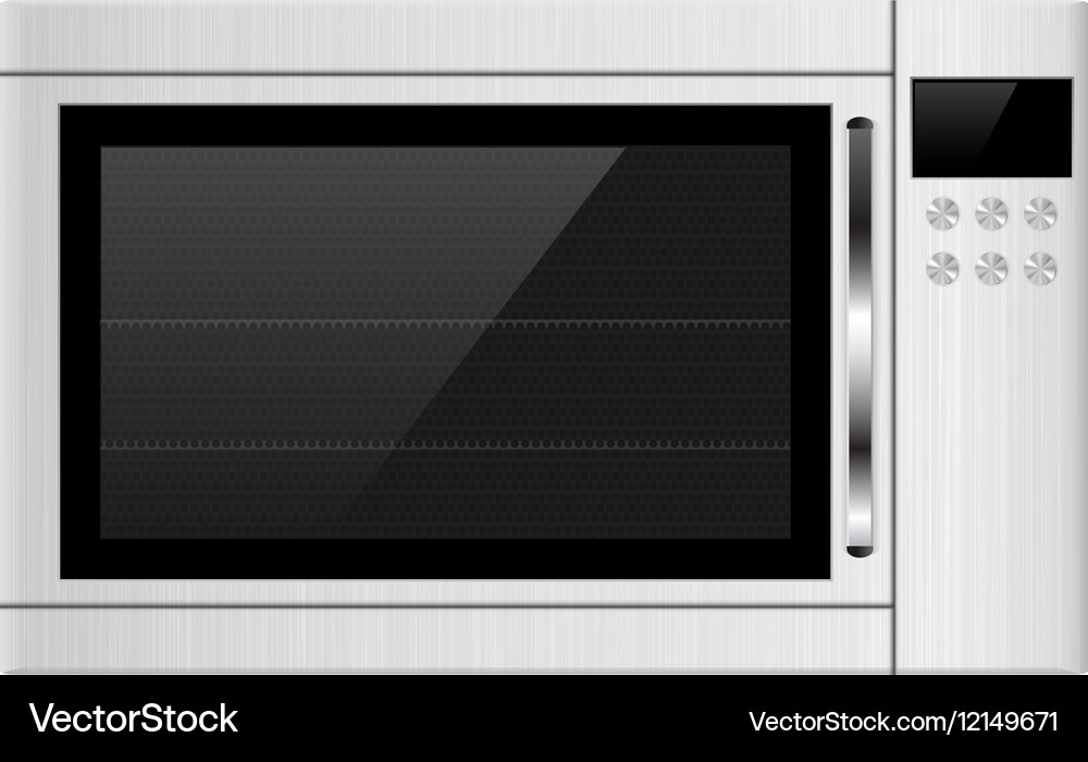 Microwave oven Royalty Free Vector Image - VectorStock